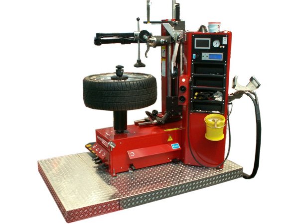 Example of a tyre-fitting machine - click to enlarge!